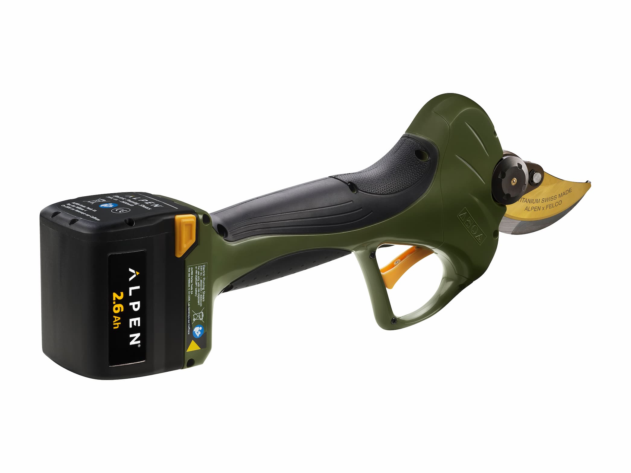 Electric pruning shear Wildhorn 40 – Alpen Swiss Tools